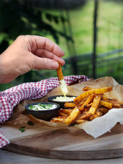 Root vegetable recipes: Rutabaga French fries – Sara's Kitchen Garden